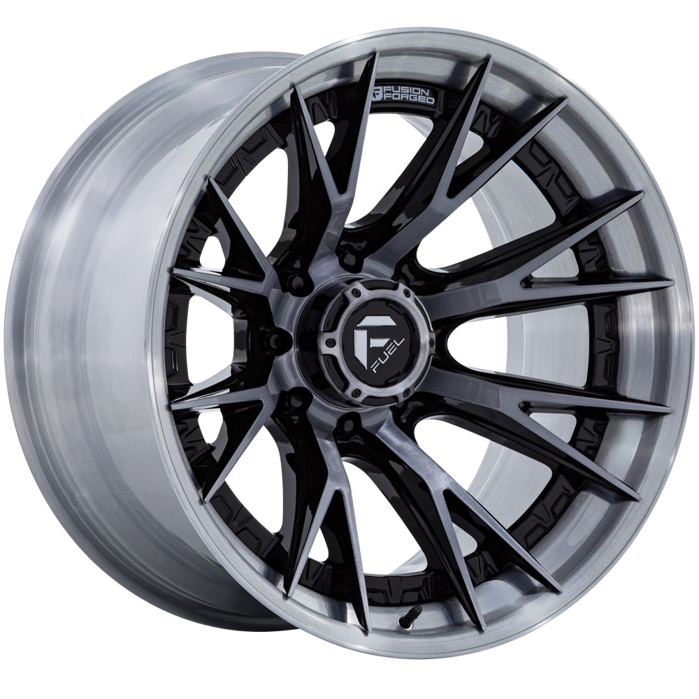 Fuel Fusion Forged Catalyst 20x10 8x6.5" -18mm Black/Tint Wheel Rim 20 ...