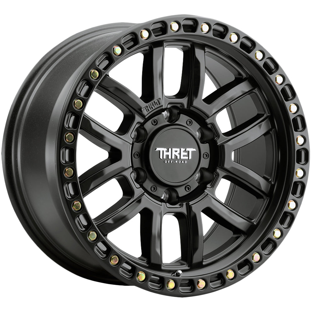 Thret Off-Road 707 Blaze 20x9 8x180 +0mm Matte Black Wheel Rim 20" Inc ...